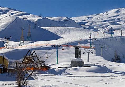 پیست اسکی دیزین 5 پیست متفاوت در دیزین