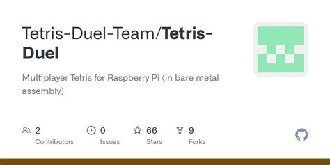 Tetris Duel Bare Metal Multiplayer Tetris For Raspberry Pi R