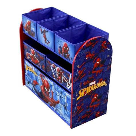 Шкаф за съхранение на играчки Спайдърмен Emag Bg