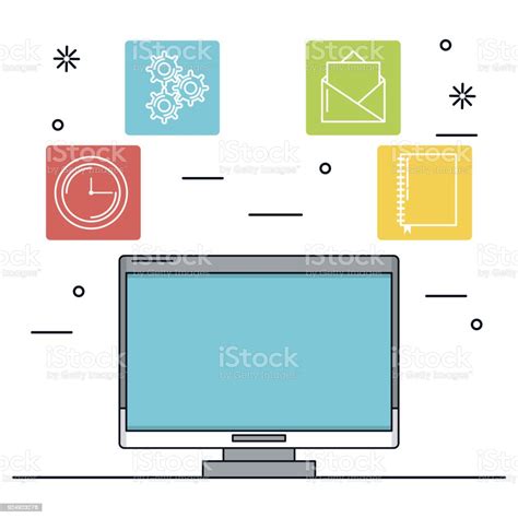 흰색 배경 색상 사각형에 근접 촬영 및 아이콘 애플 리 케이 션의 데스크톱 컴퓨터와 그래픽 사용자 인터페이스에 대한 스톡 벡터 아트 및 기타 이미지 그래픽 사용자