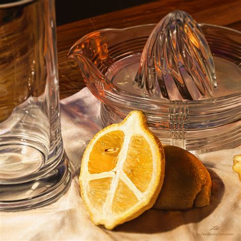 Peace Of Fruit Art Print Lemon Peace Sign Food Still Life Print Sold