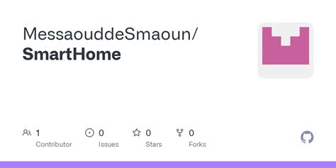 GitHub MessaouddeSmaoun SmartHome