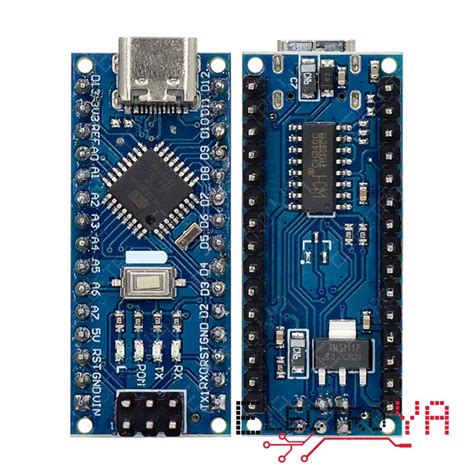 Placa Nano V30 Atmega328p Ch340 Usb C Arduino Compatible Electroya