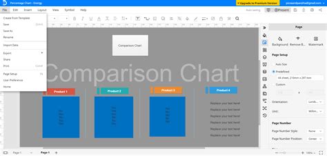 How To Make A Comparison Chart In Excel EdrawMax Online