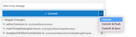 Make Commit Editor More Discoverable · Issue 153669 · Microsoftvscode · Github