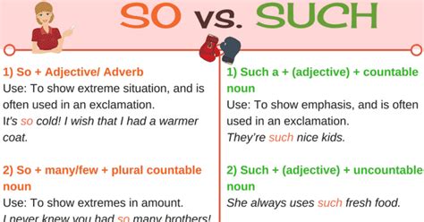 SO And SUCH Difference Between So And Such With Useful Examples