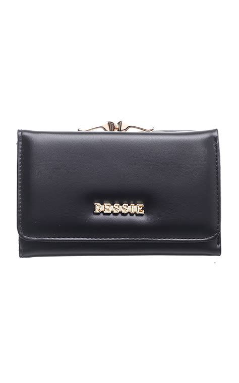 BESSIE LONDON SMALL GOLD CLASP PURSE