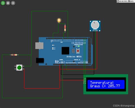 Wokwi Arduino Mega 2560 模数与数模转换ad和dawokwi 传感器综合实验 Csdn博客