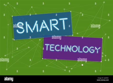 Handwriting Text Smart Technologygadgets Or Device That Has A Built In Computer Or Chip Word