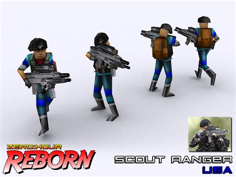 Scout Ranger Image Zero Hour Reborn Mod For Candc Generals Zero Hour