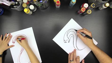 How To Draw A Snake YouTube