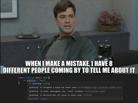 coordinating `nounusedlocals` `nounusedparameters` `no unused vars