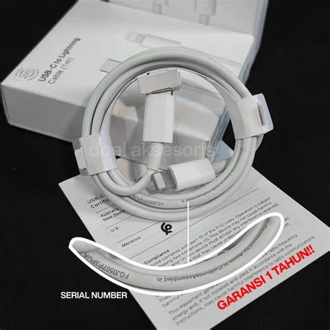 Jual GARANSI TAHUN KABEL LPH NE C TO LIGHTNING FAST CHARGING METER KABEL CHARGER LP C