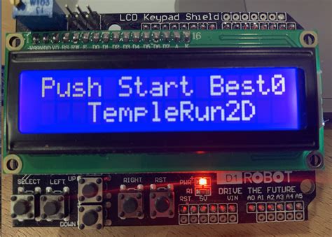Arduino Temple Run Uno Lcd Keypad Shield Instructables