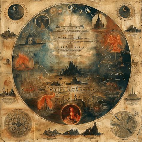 Cosmology Art Ancient Evil Book Pages Dnd Rpg Gaming Asset Etsy