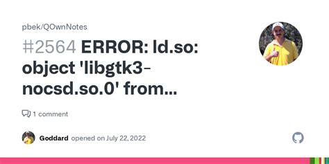 ERROR Ld So Object Libgtk Nocsd So From LD PRELOAD Cannot Be Preloaded Cannot Open
