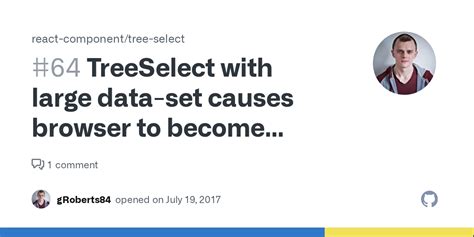 Treeselect With Large Data Set Causes Browser To Become Unresponsive