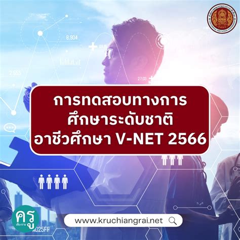 การทดสอบทางการศึกษาระดับชาติ ด้านอาชีวศึกษา V Net 2566