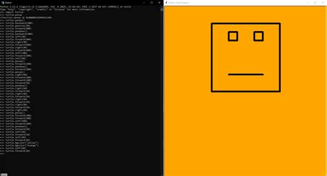 I Was Bored So I Made A Geometry Dash Icon Using Python Turtle Graphics Rgeometrydash