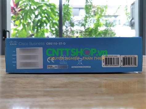 CBS110 5T D EU Thiết bị chuyển mạch Cisco Business 110 Series