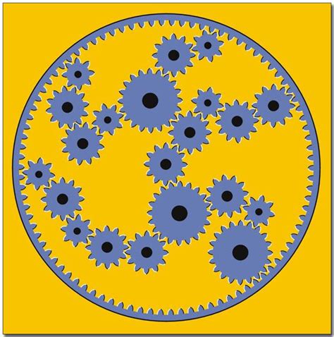 움직이는 톱니바퀴착시 네이버 블로그