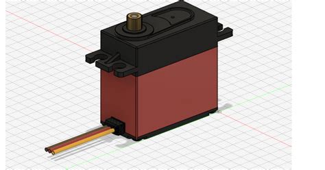 To Scale 20kg Servo Model For Rc Testing By Dcnjrc Download Free Stl
