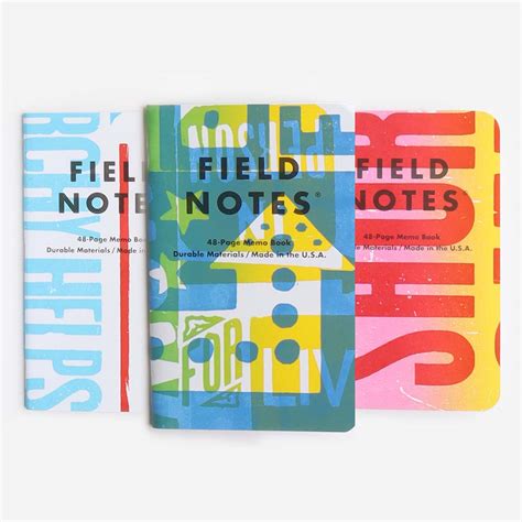 Field Notes Notebook Hatch 3 Pack Urban Industry