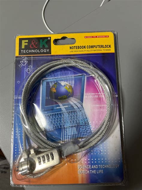 Computer Lock Computers And Tech Parts And Accessories Other Accessories On Carousell