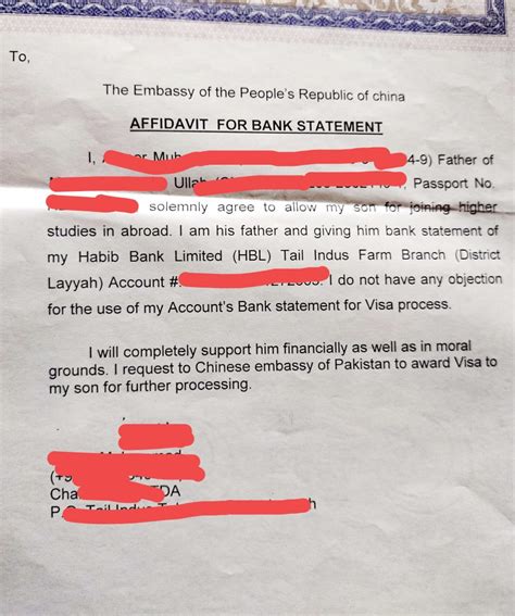 Affidavit Format For Bank Statement Csc Guide Official