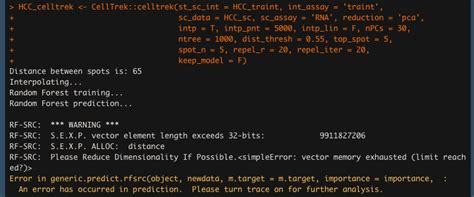 Error While Running Celltrekcelltrek Function · Issue 23