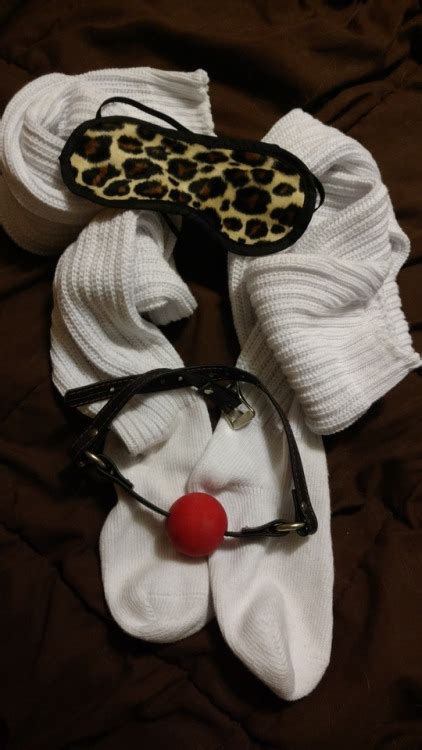 Sexy Slouch Socks Blind Fold And Ball Gag Just W Tumbex