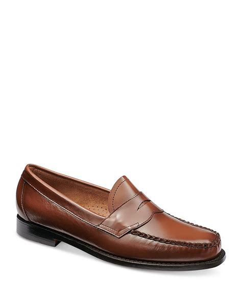 Ghbass Mens Logan Slip On Weejun Penny Loafers Regular