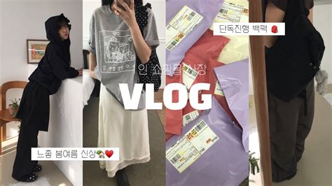 1인 쇼핑몰 사장 Vlog 지금이 봄이야 여름이야 겨울이잖아⁉️😡쇼핑몰 포장 브이로그📦봄여름 신상돌돌이 Asmr대학생 창업에이블리지그재그스마트스토어