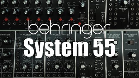 Behringer System 55 Youtube