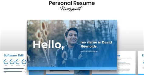Personal Resume Template Powerpoint Templatemonster