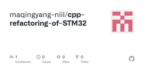 github maqingyang niil cpp refactoring of stm32