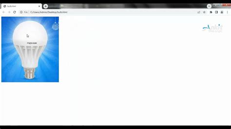 Javascript Bulb On Off Youtube