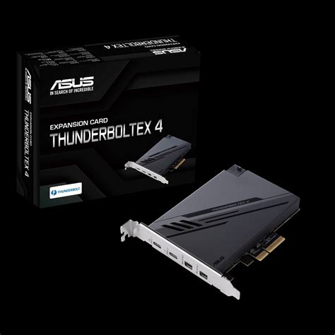 Asus Thunderboltex 4 Thunderbolt Adapter Pcie 3 0 X4 Thunderbolt 4 X 2