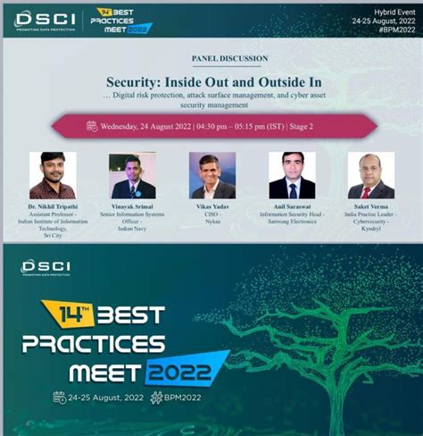 saket verma on linkedin cybersecurity dsci