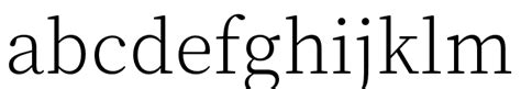 Source Han Serif ExtraLight Font Serif Classic What Font Is