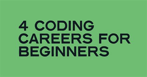 Learn Academy On Linkedin Kickstart Your Programming Career 4 Coding Careers For Beginners