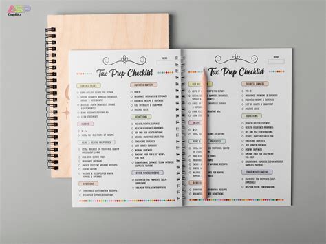 Tax Prep Checklist Tracker Printable Tax Prep 2023 Tax Tracker
