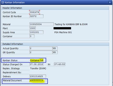 Kanban Replenishment With Sap Ewm One Step Stock T Sap Community