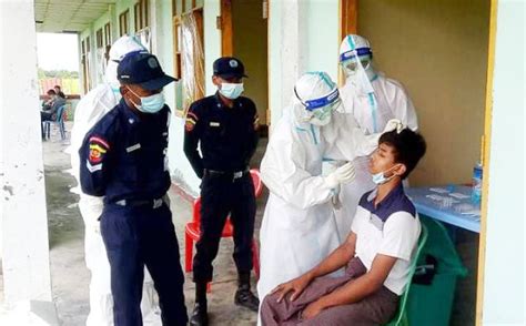 ရခိုင်ပြည်နယ် မောင်တောမြို့နယ် ကိုဗစ် ၁၉ ရောဂါ ကာကွယ် ထိန်းချုပ်နိုင