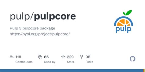 github pulp pulpcore pulp 3 pulpcore package