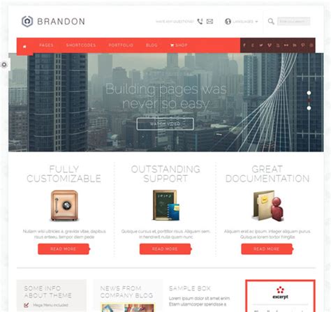 brandon responsive multi purpose html template fastcode space