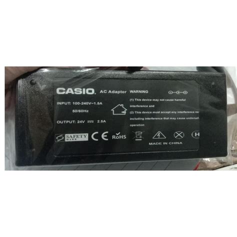 Jual Adaptor Untuk Keyboard Casio Ctx 5000 Shopee Indonesia