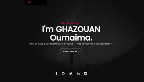 ghazouan oumaima on linkedin portfolio datascience webdevelopment ai