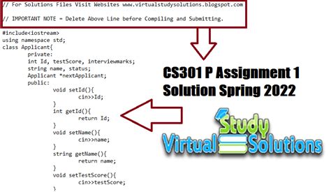 CS301P Practical Assignment 1 Solution Spring 2022 Virtual Study