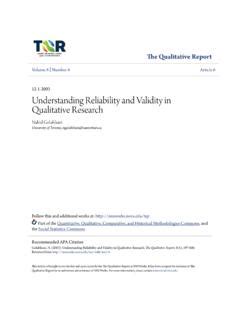 Understanding Reliability And Validity In CORE Understanding Reliability And Validity In
